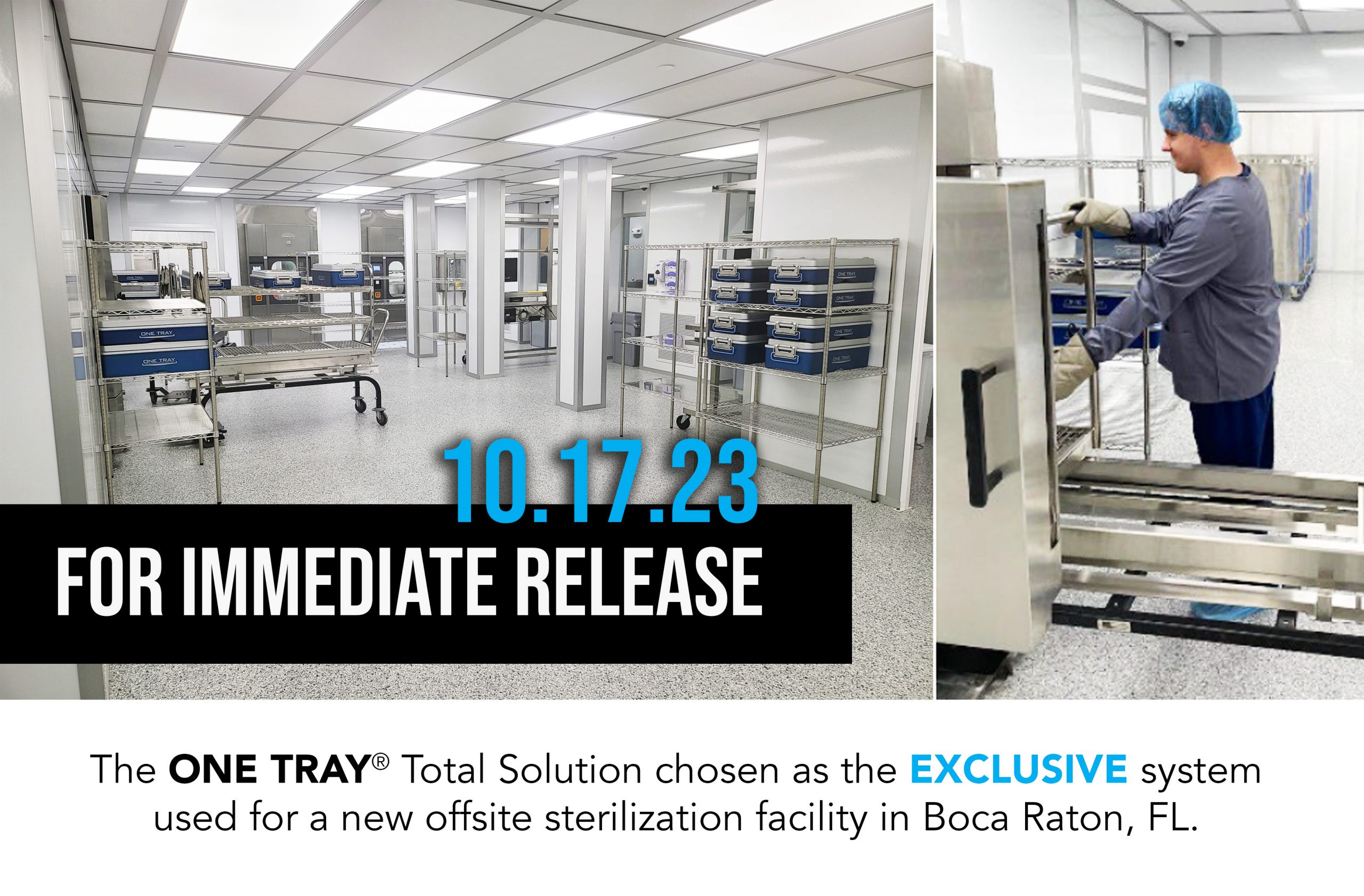 For Immediate Release: Instrumentum Chooses the ONE TRAY® Total ...